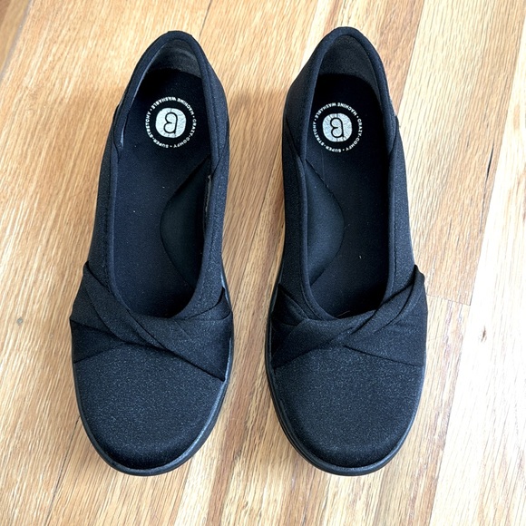 Bzees | Shoes | Bzees By Lifestride Black W Very Slight Sparkle Size 85 ...